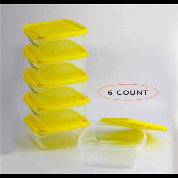 IKEA | Kitchen | Ikea Pruta Food Storage Square Container 2 Oz 6 Pack ...